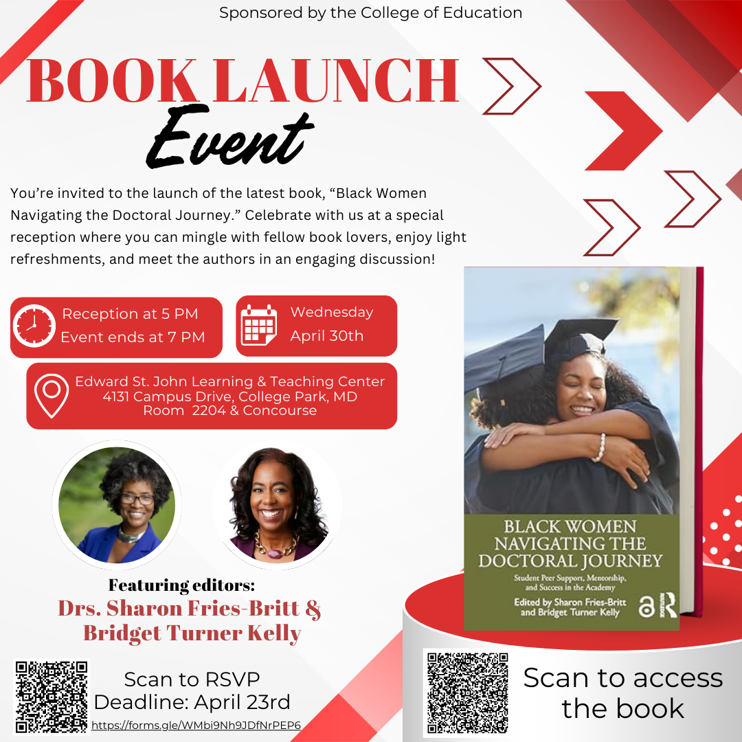 Book Launch Event | UMD College of Education